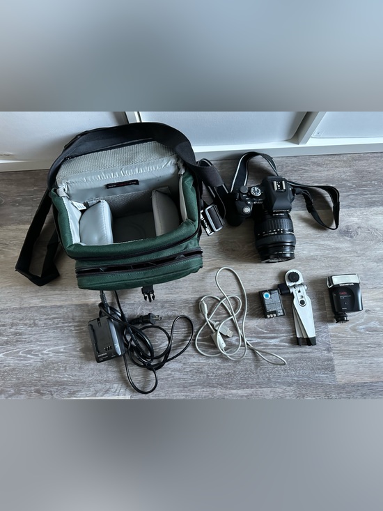 Olympus | Cameras, Photo & Video | Olympus E50 With Green Padded Camera ...